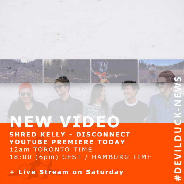 SHRED KELLY - NEW VIDEO & LIVE STREAM - DevilDuck Records